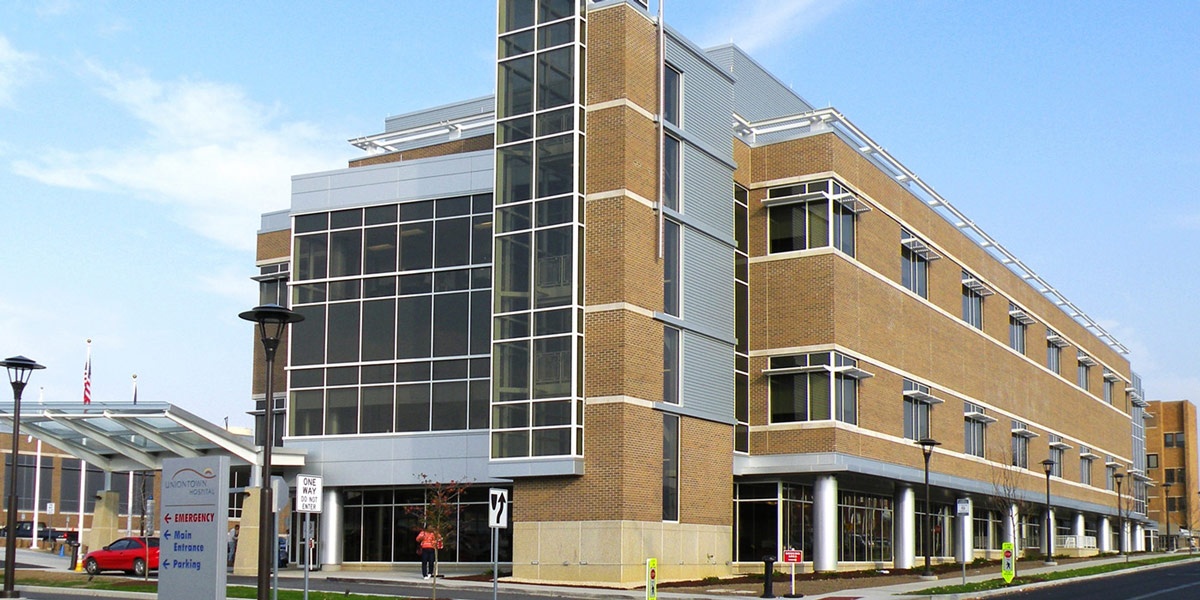 Our Work | Uniontown Hospital Patient Wing Addition & Alterations