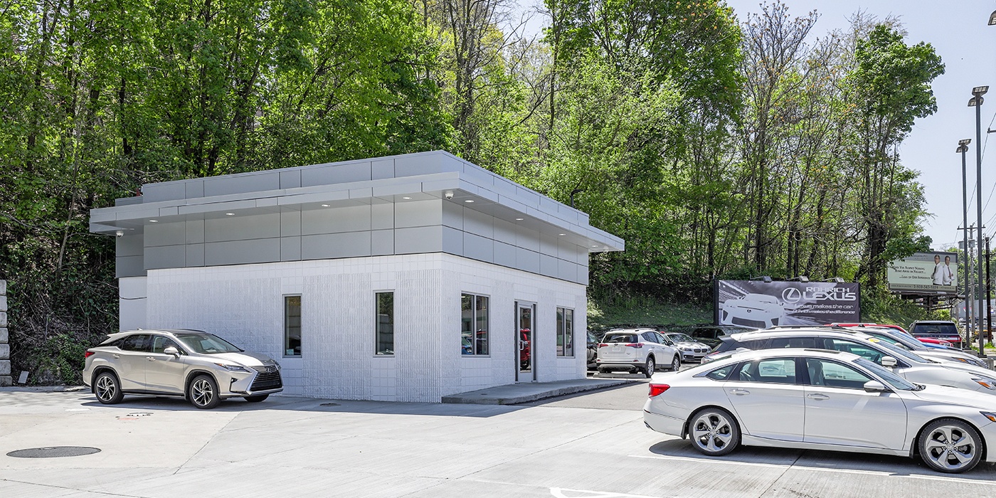 Our Work | Rohrich Lexus Used Car Building Renovations